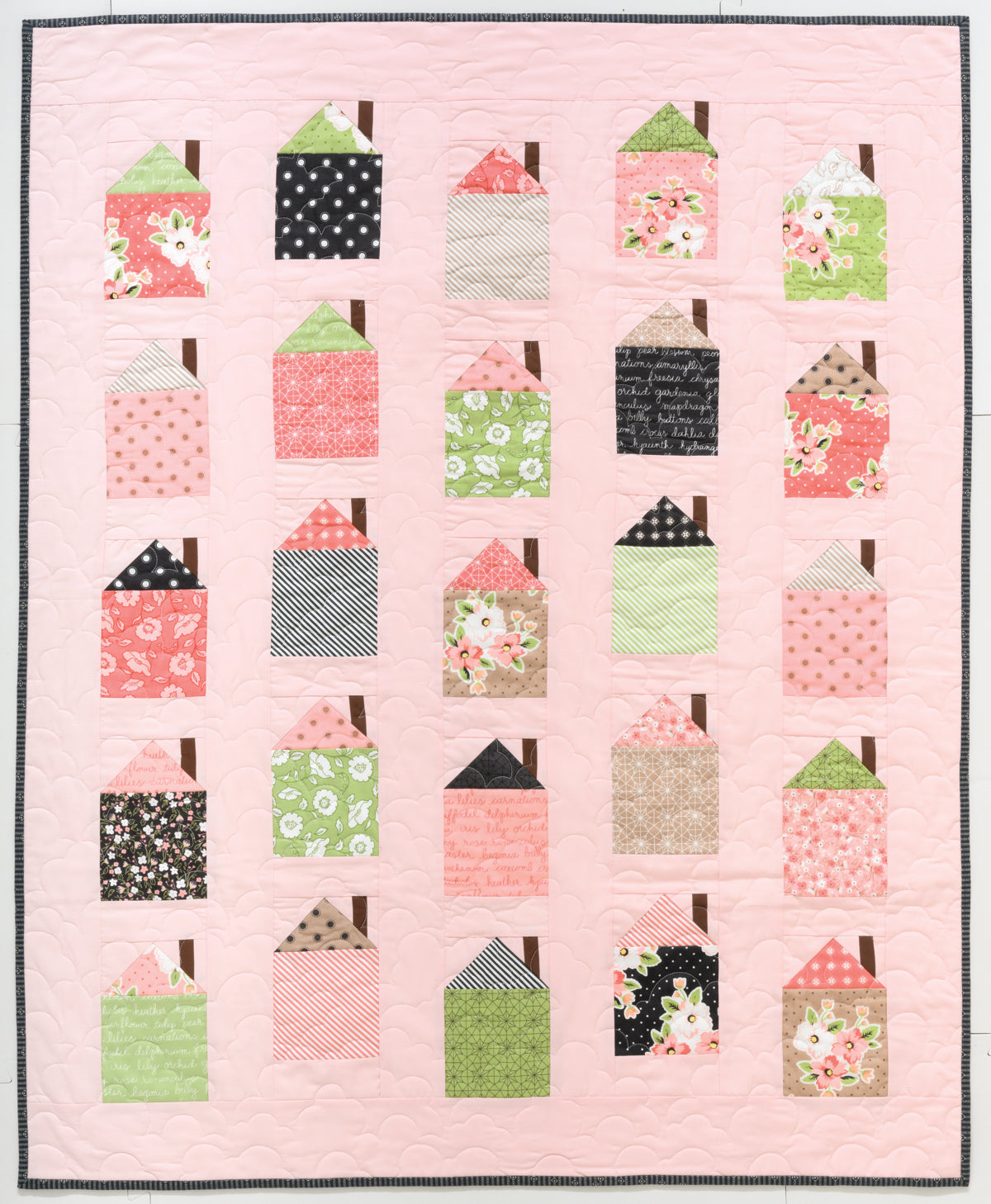 Cozy Cottages Quilt – Meadow Mist Designs