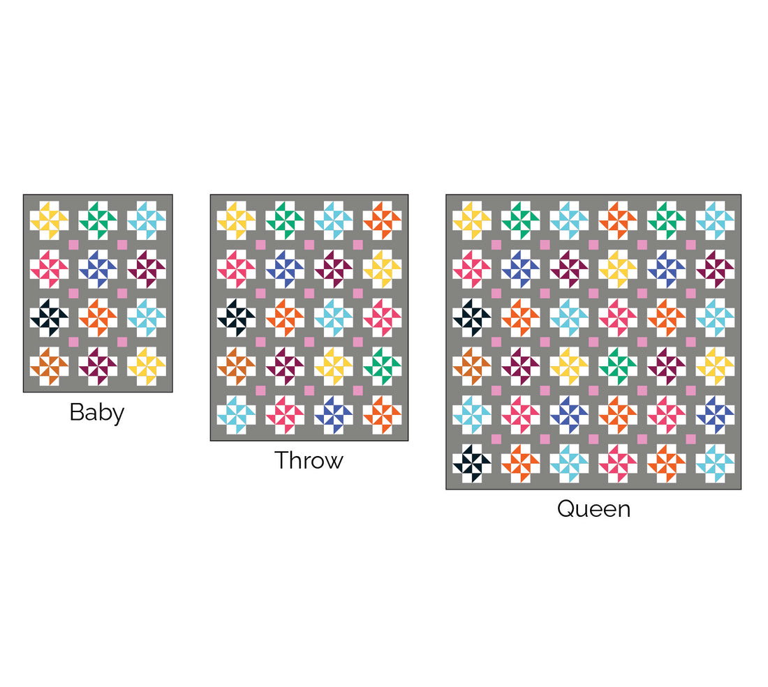 Windmill - Digital Pattern – Meadow Mist Designs