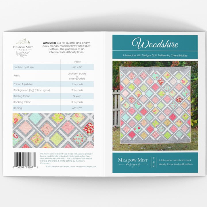 Woodshire - Printed Pattern – Meadow Mist Designs