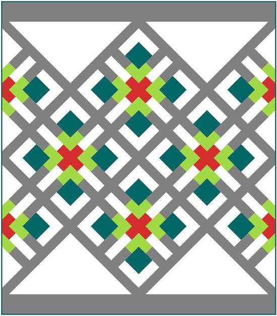 Lattice Vines - Digital Pattern – Meadow Mist Designs