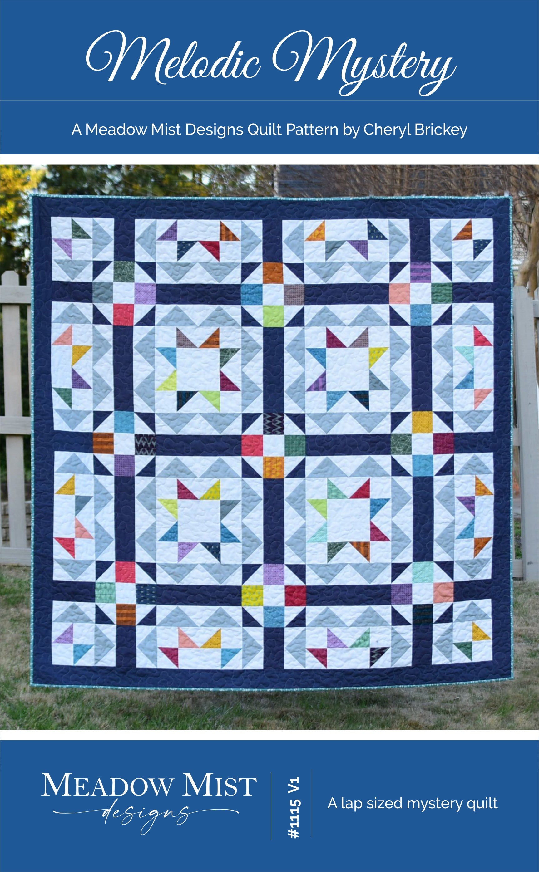 Melodic Mystery Quilt - Digital Pattern – Meadow Mist Designs