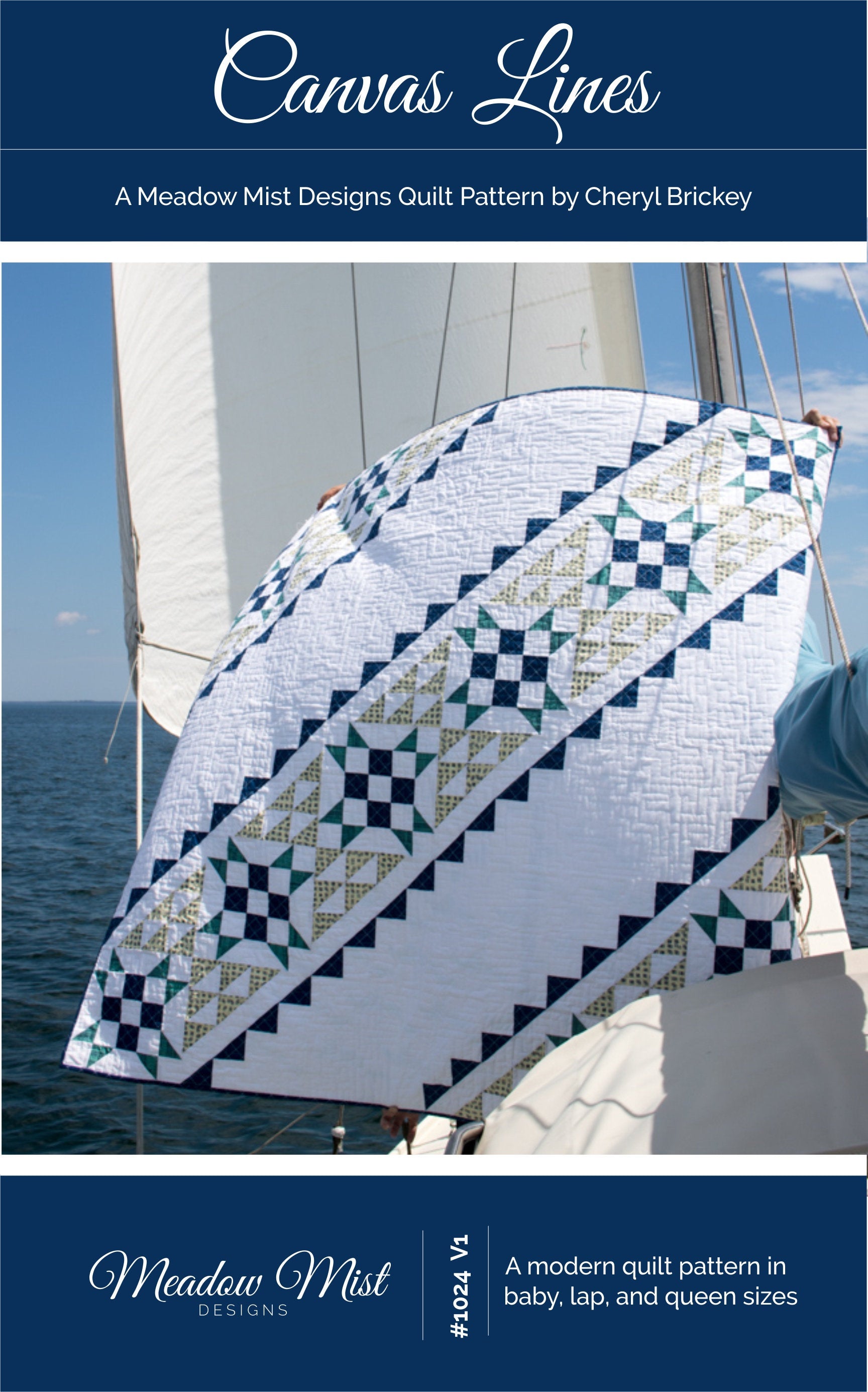 Canvas Lines - Digital Pattern – Meadow Mist Designs